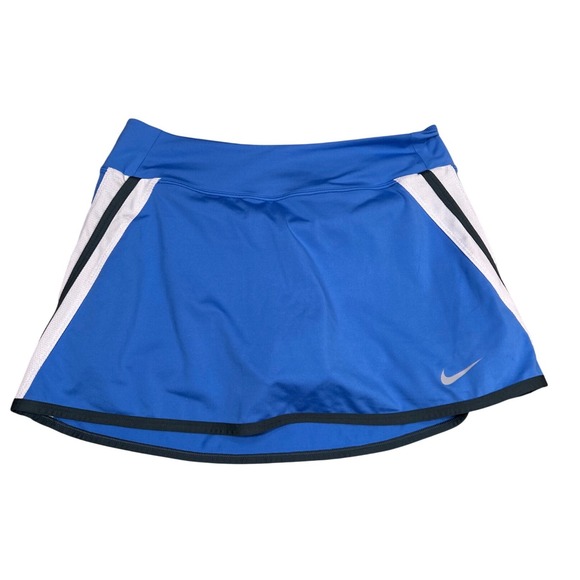 Nike | Shorts | Nike Dri Fit Tennis Mini Skirt Blue Athletic Builtin ...